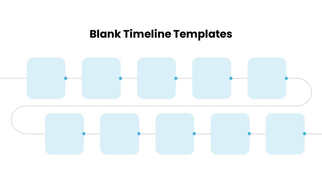 Blank Timeline Template