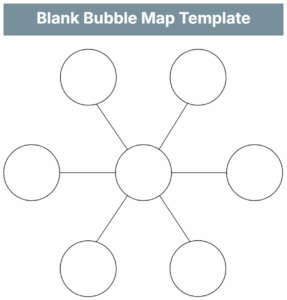 Customizable Bubble Map Template (Word)