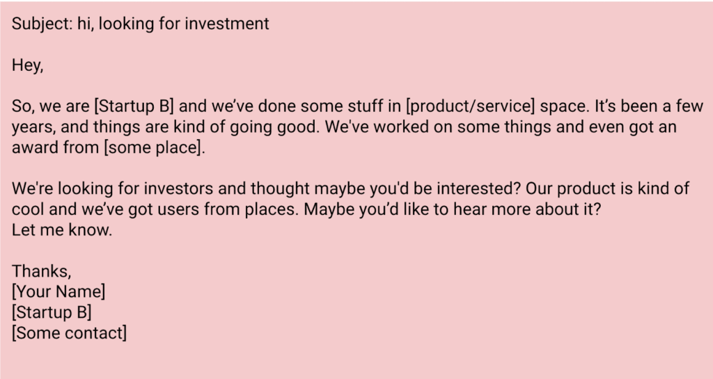 Business Email Format Template (Word)